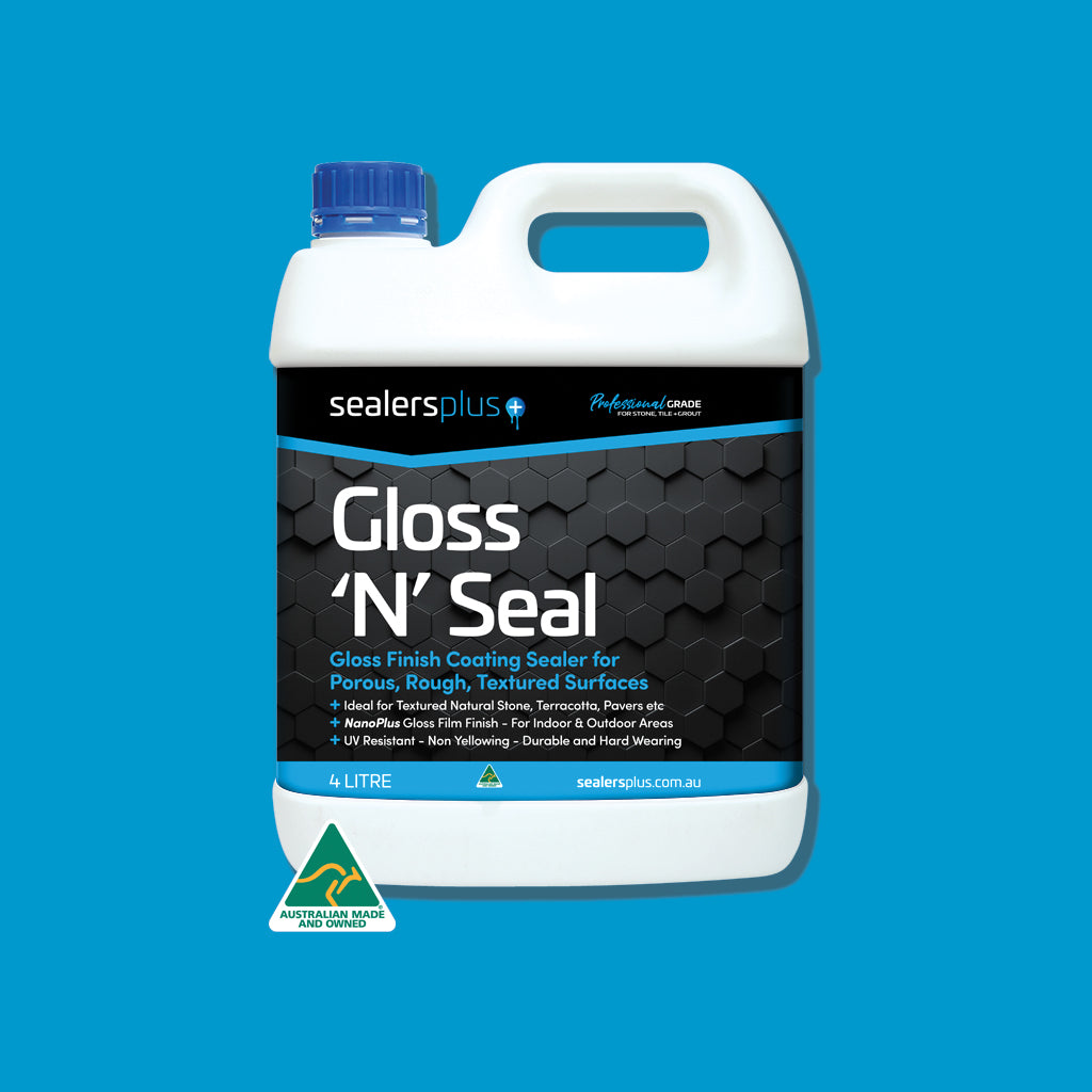 Gloss'N'Seal - High Gloss Coating Sealer for Porous, Textured Surfaces | Sealers Online